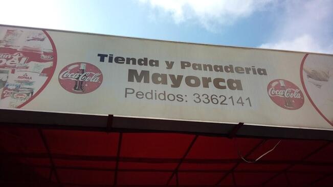 Menu at Tienda Mayorca, Pereira