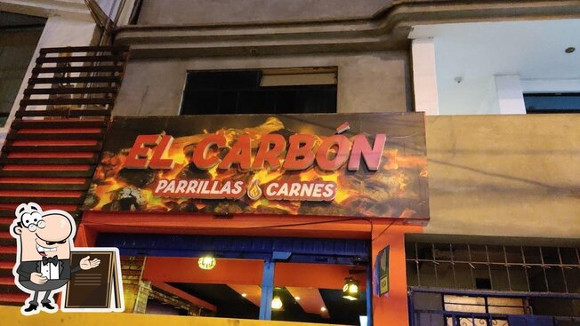 Menu at El carbon restaurant, San Juan de Lurigancho