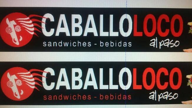 Menu at Sandwicheria Caballo Loco restaurant, Palpala