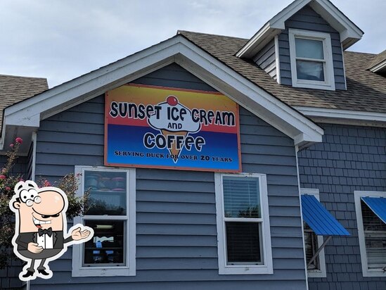 Menu at Sunset Ice Cream & Coffee restaurant, Duck