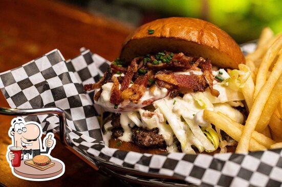 Menu at Burger Dive on Bay Street pub & bar, Saint Paul