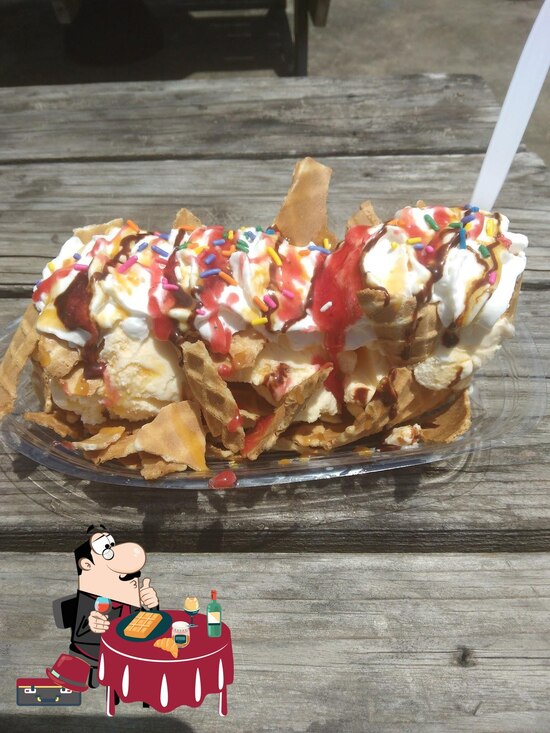 Menu at Daisy Belle Ice Cream, Long Beach