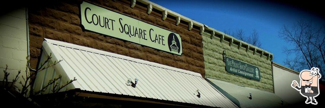 Menu at Court Square Cafe, Greenville