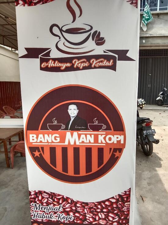 Menu at Bang Man Kopi, Tanjung Pinang