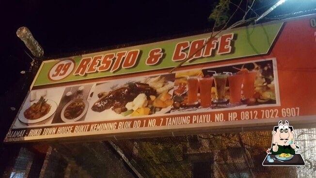 Carta de Resto and Cafe 99, Batam, Ruko Town House