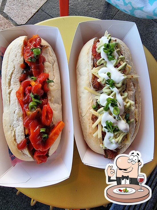 Menu at Dickie's Dogs restaurant, Airlie Beach