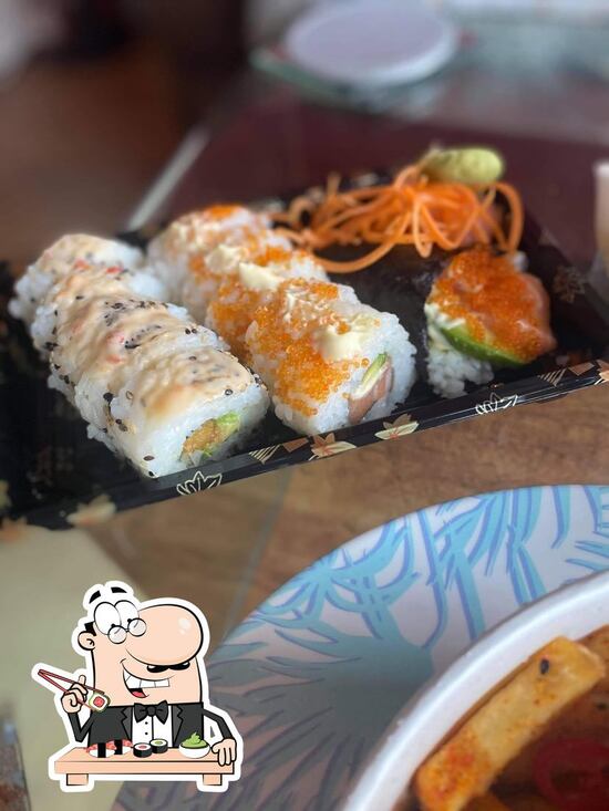 Menu at Sushibox restaurant, Batley
