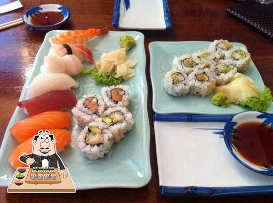 Menu at Mitsu Kafe & Sushi restaurant, Oslo
