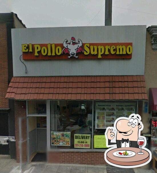 Menu at El Pollo Supremo restaurant, Jersey City