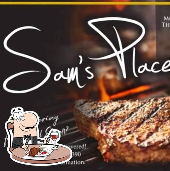 Menu at Sam's Place BBQ, Mize