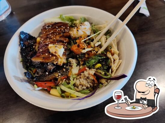 Menu at CRUNCHY POKÉ restaurant, Portland