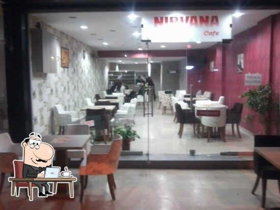 Menu at Nirvana Cafe, Mustafakemalpaşa