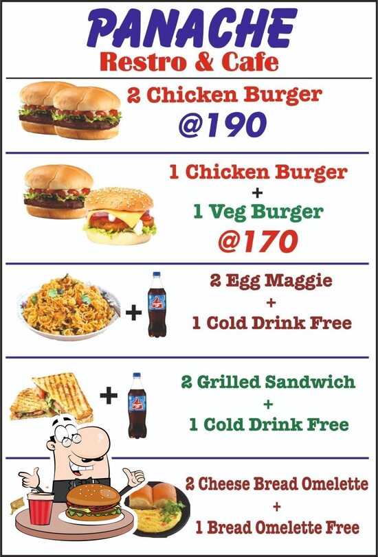 Menu at PANACHE, Candolim
