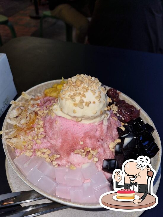 Menu at Pandan Dessert Bar, Melbourne