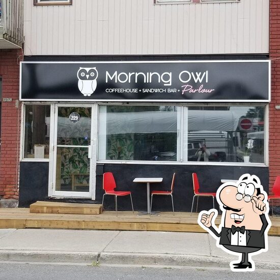 Menu at Morning Owl Coffeehouse + Parlour cafe, Ottawa, 229 Armstrong St