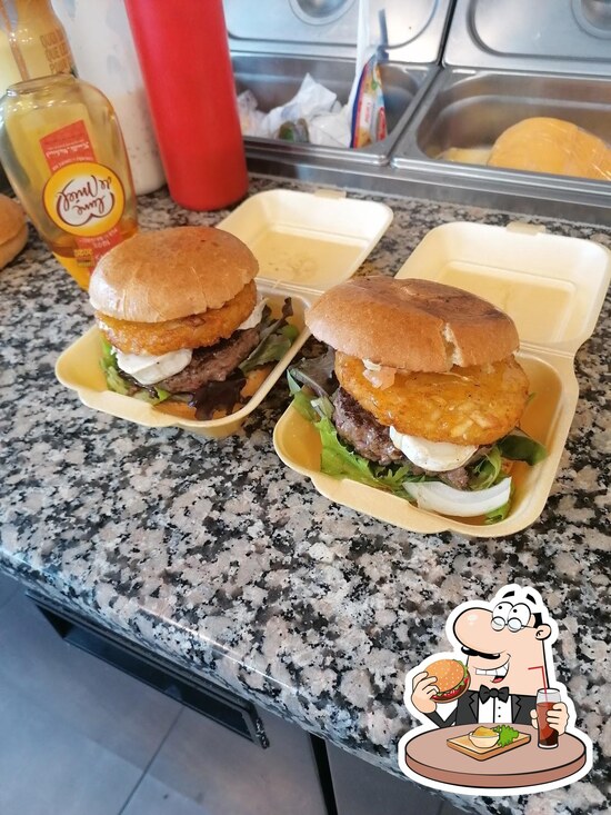 Menu at MB Burger restaurant, Valras-Plage