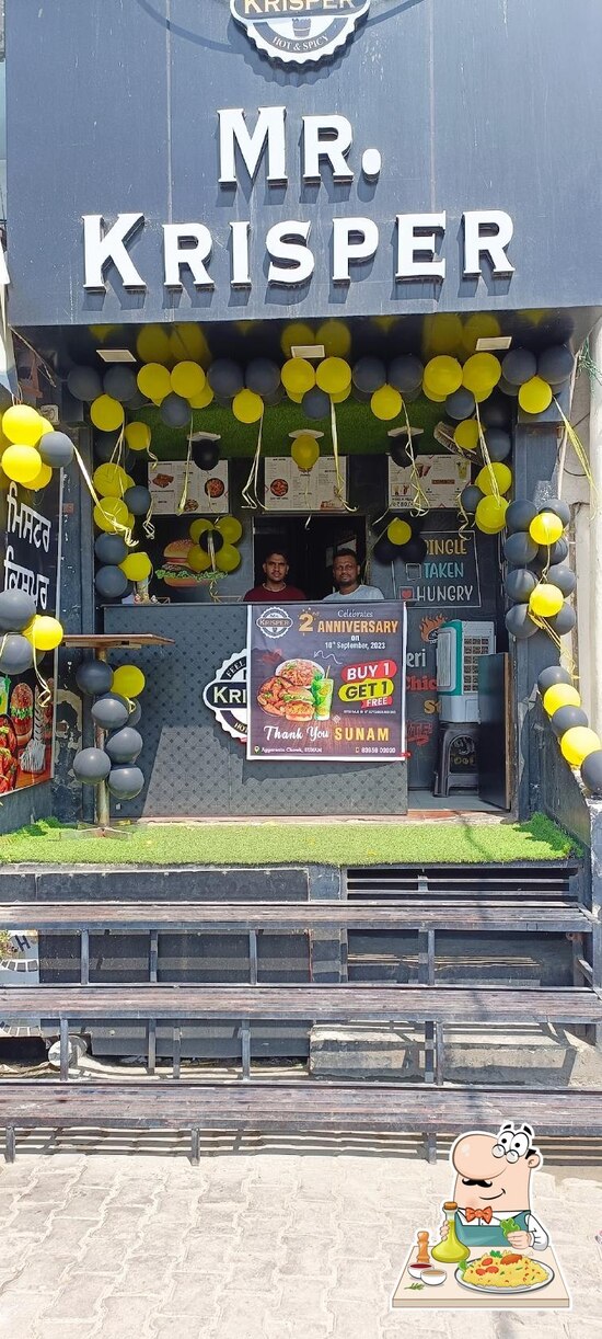 Menu at Mr. Krisper - Best Burger Shop in Sunam, Crispy Chicken in ...