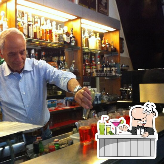 Menu at Bar De Santis Remo, Rome, Via del Governo Vecchio