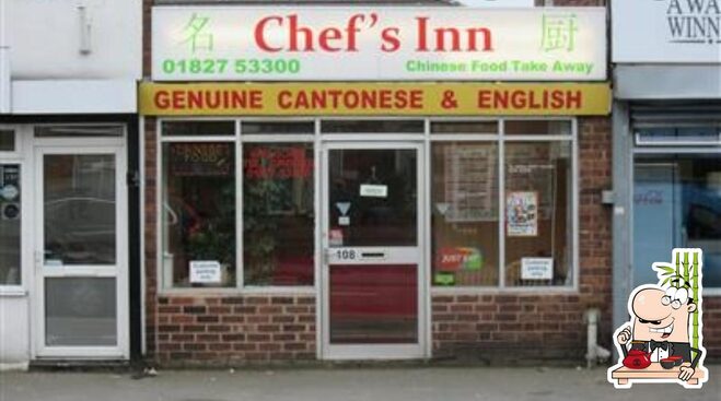 Menu at Chef's Inn fast food, Tamworth, 108 Glascote Rd