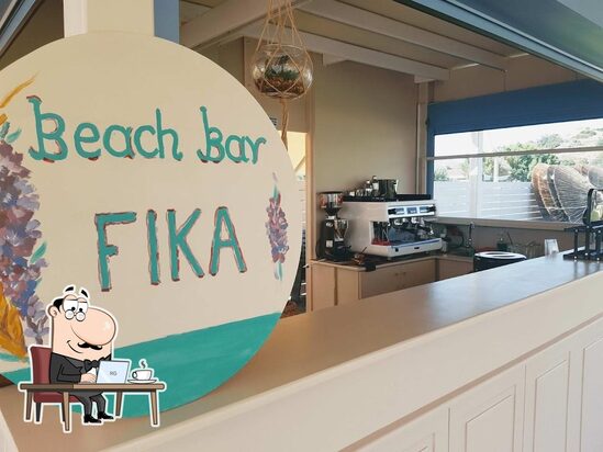 Menu at FIKA Beach Bar, Platy