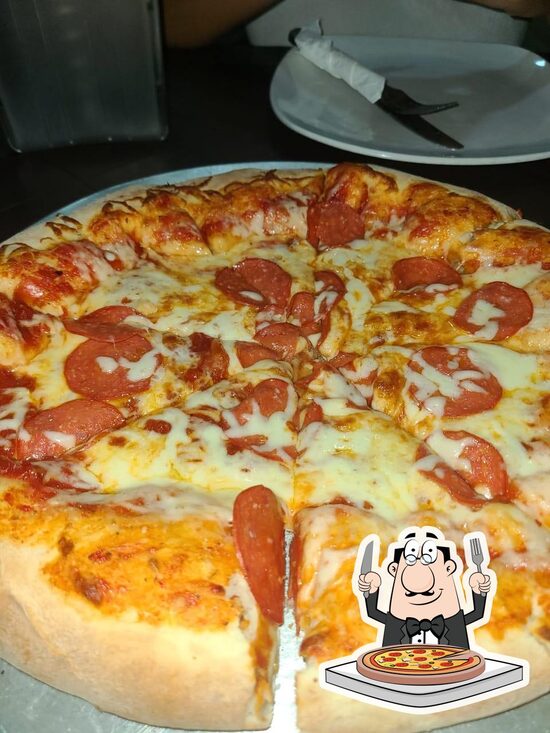 Menu at Pepperoni restaurant, Bonao