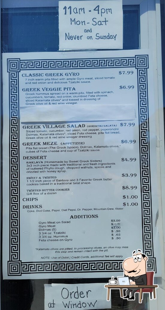 Zorba's Greek Gyro, Pueblo - Restaurant menu, prices and reviews