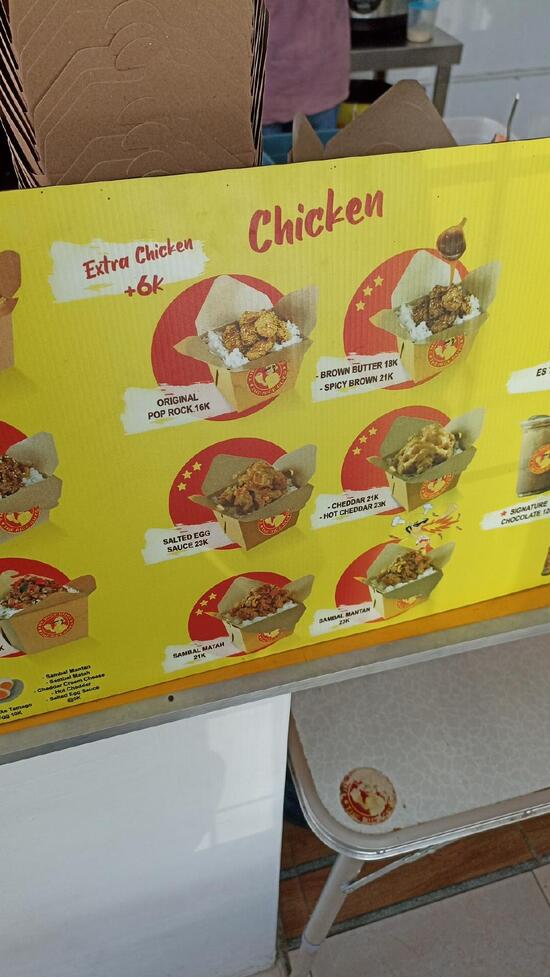 Menu at The Rice Guys restaurant, Cirebon