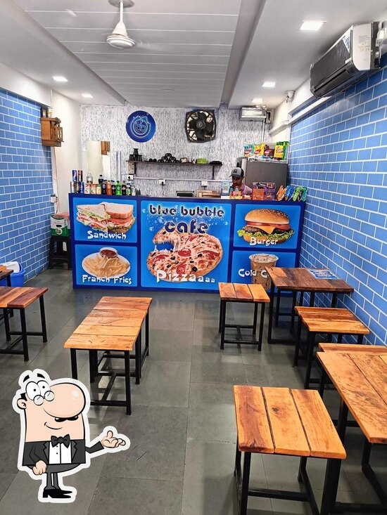 Menu at The Blue Bubble Cafe, Vadodara