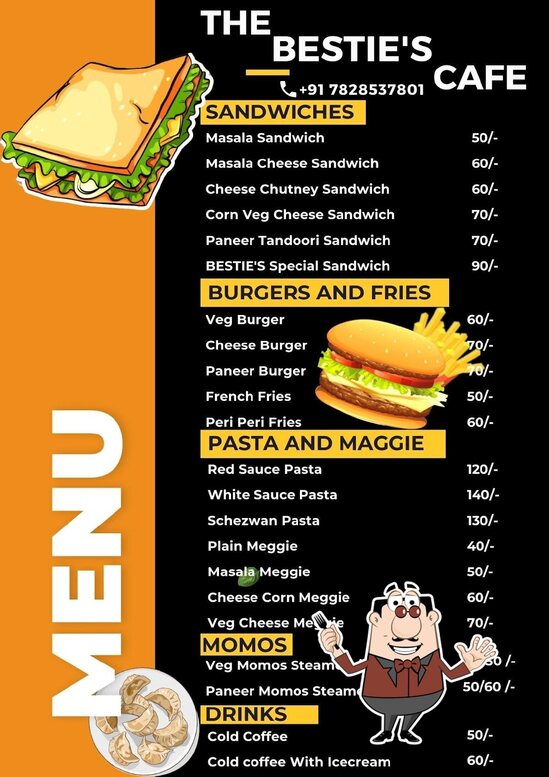 The Besties Cafe, Indore - Restaurant menu, prices and reviews