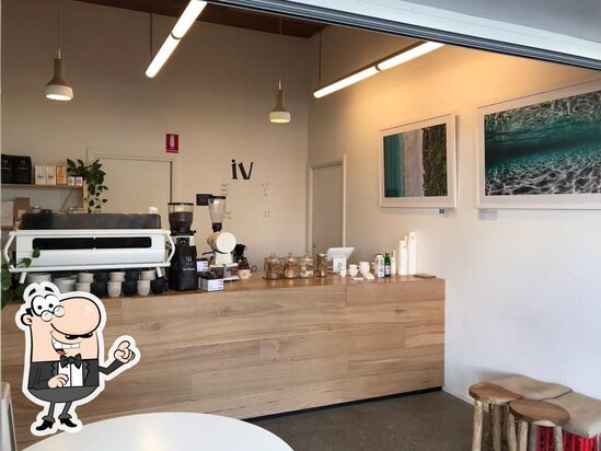 Menu at IV Coffee cafe, Berry