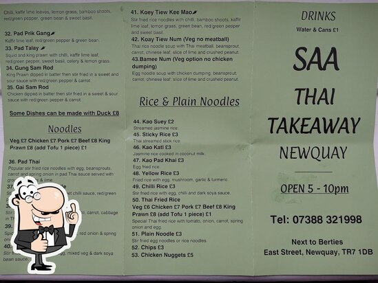 Saa Thai Takeaway in Newquay - Restaurant reviews