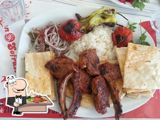Menu at Sultan Sofrasi, Batman