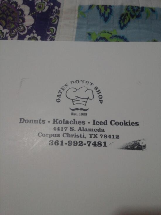 Gates Donut Shop, Corpus Christi - Carta del restaurante y opiniones