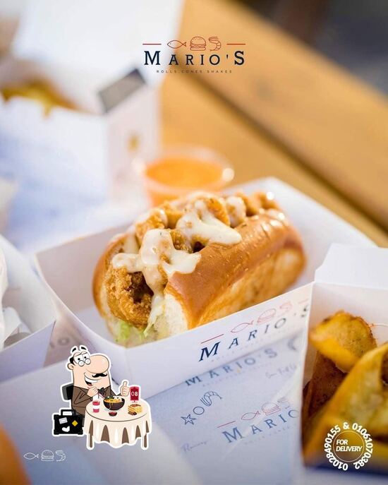 Menu at Mario’s restaurant, New Cairo City, 2G5P+93C Lake District Mivida