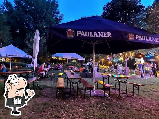 Speisekarte von Biergarten im Nußbaumpark, München