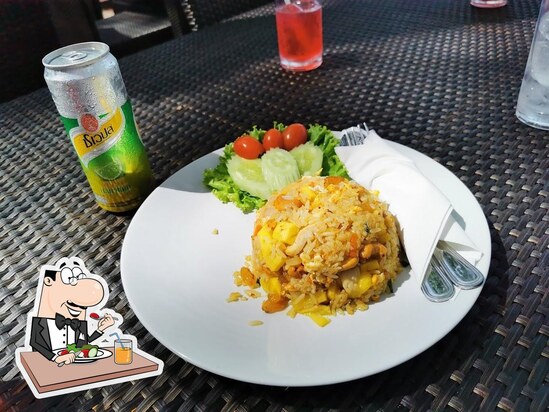 Menu at Coral Reefs restaurant, Rawai