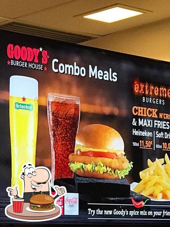 Goody's Burger House, Mikonos - Restaurant menu and reviews