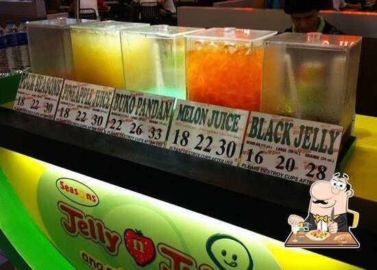 Menu at Jelly Juice pub & bar, Mandaluyong