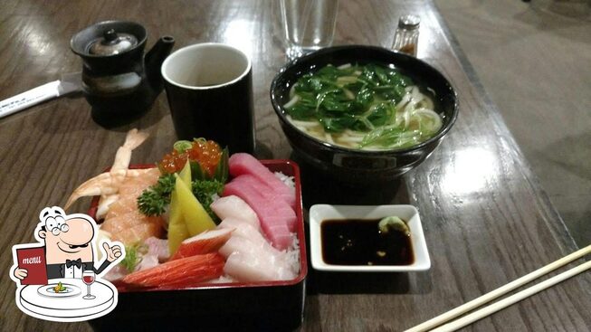 Menu at Ichimi Sushi restaurant, Battle Creek