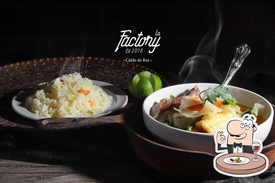 Carta del restaurante La factory, Nuevo Casas Grandes
