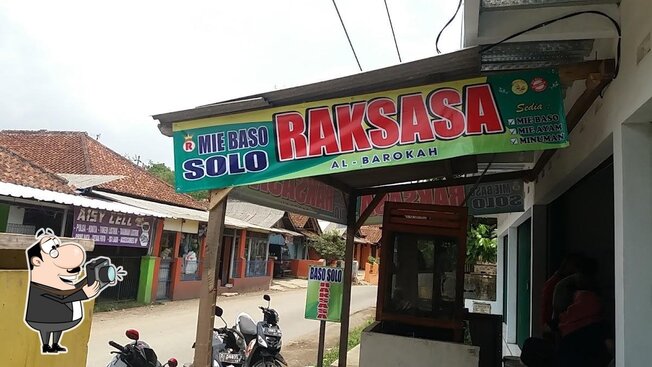 Menu at Baso Solo Raksasa restaurant, Sukagalih