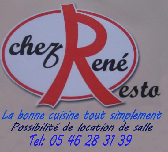 Carta del restaurante Chez René, La Rochelle, 52 Av. Léopold Robinet