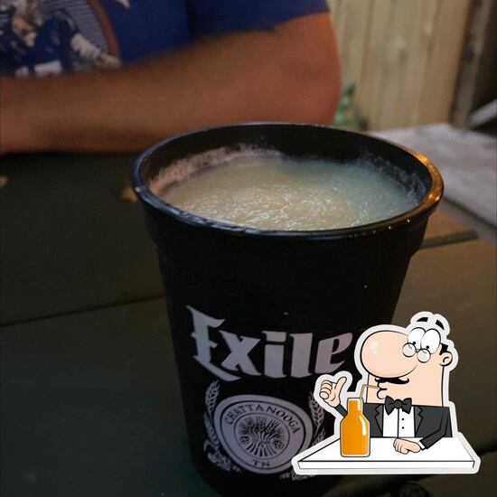 Menu at Exile pub & bar, Chattanooga