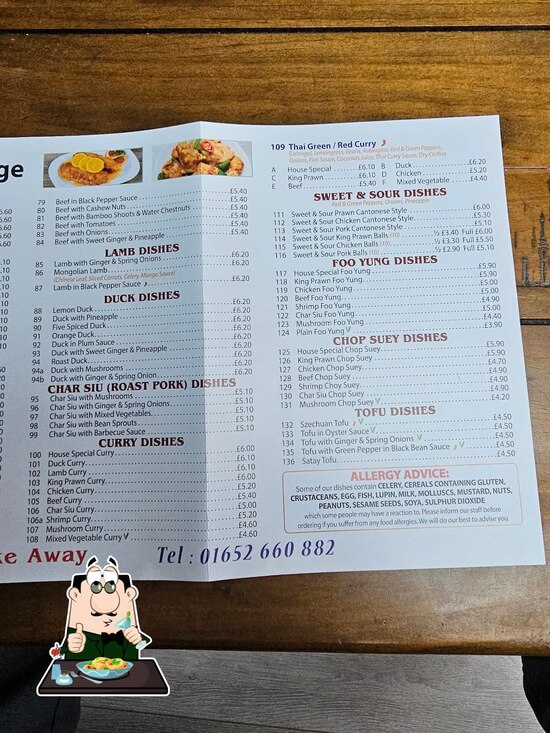 Golden Bridge, Barton-upon-Humber - Restaurant menu, prices and reviews
