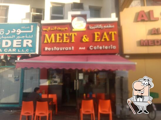 Menu at Meet & Eat cafeteria, Dubai