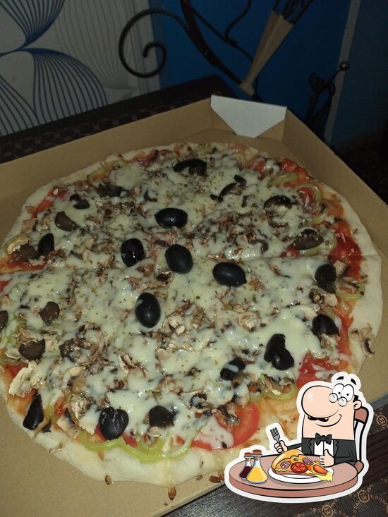 Menu at Pizzerija ''Achilles'' restaurant, Brzi Brod
