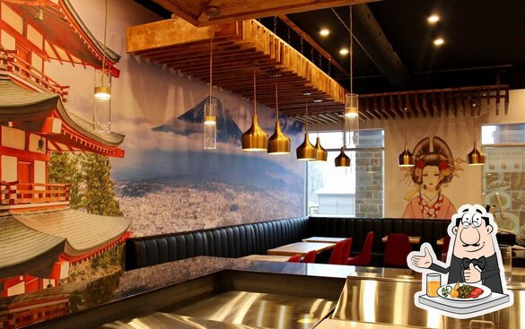Menu at Sushi Naruto restaurant, Canada