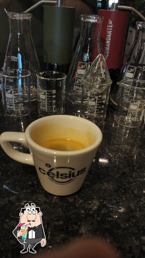 Menu at Celsius Coffee Roastery Tunus, Ankara