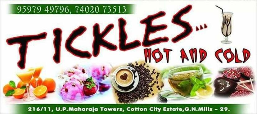 Menu at Tickles Bakery (Hot & Cold), Coimbatore