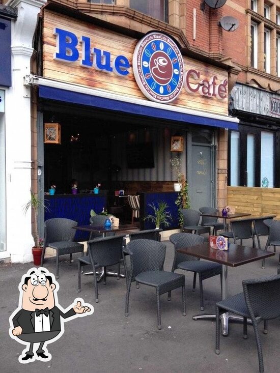 Menu at Blue Cafe Manchester, Manchester, 312 Wilmslow Rd